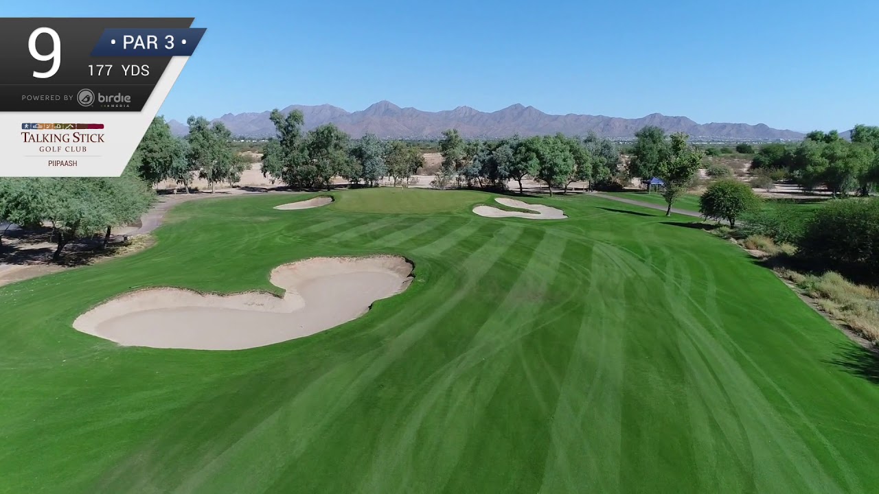 Talking Stick Golf Club (Piipaash Course - Hole #9) - YouTube