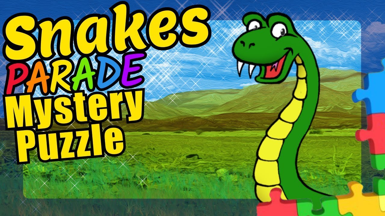 Snakes Themed Puzzle Educational Video for Kids - YouTube