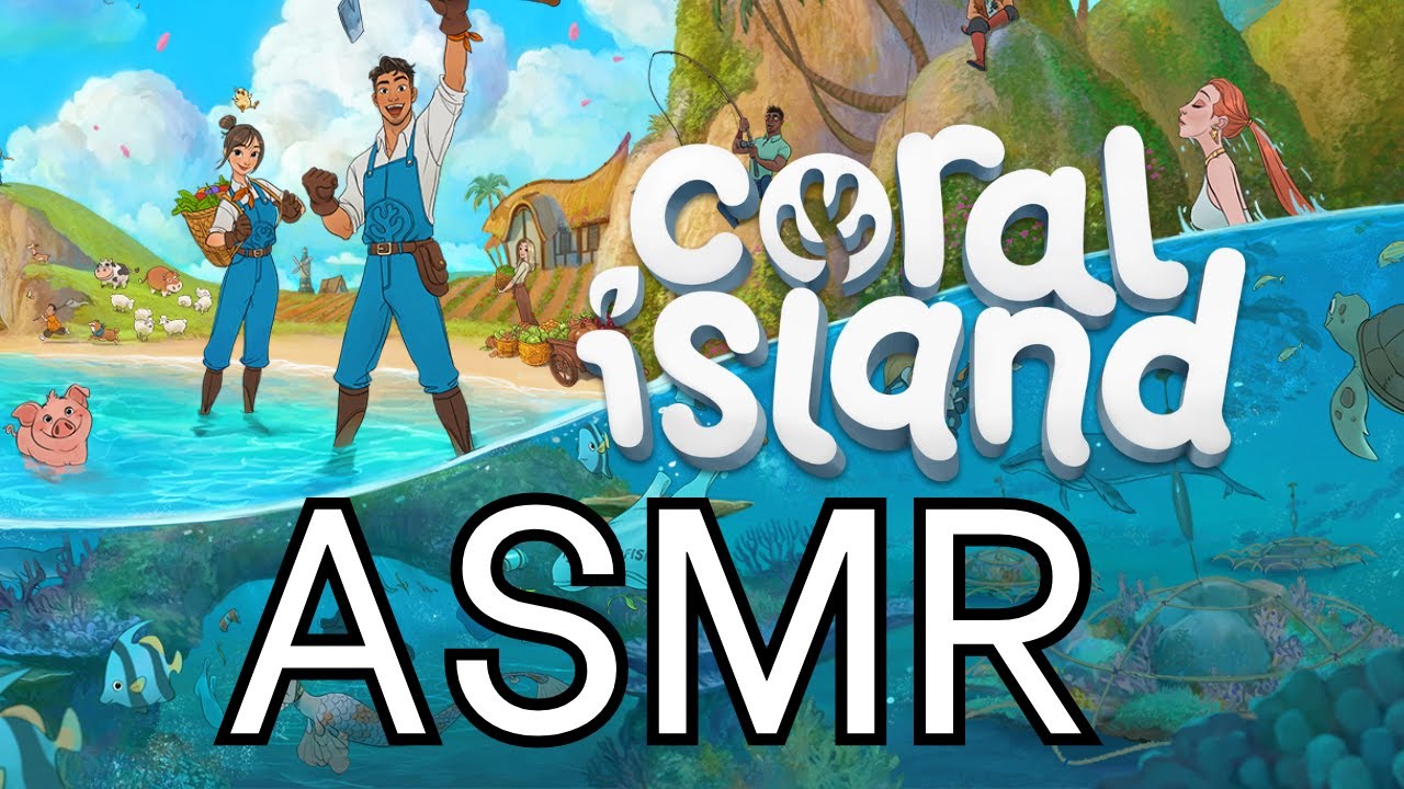 [ASMR] Coral Island - Stardew Valley, but it's Stardew Valley | ASMR ...