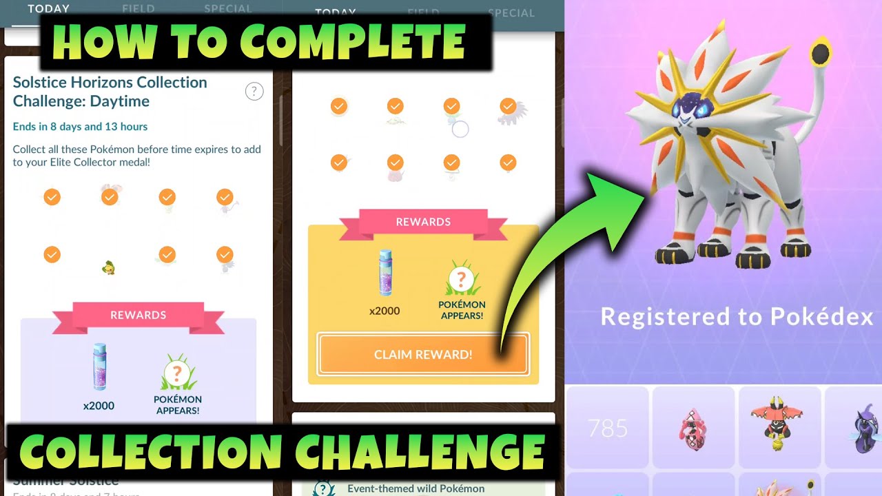 How to Complete Fast Collection Challenge in Pokémon Go | Solstice ...