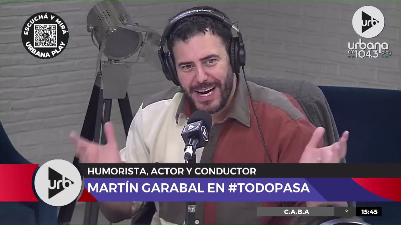 La visita de Martín Garabal en #TodoPasa - YouTube