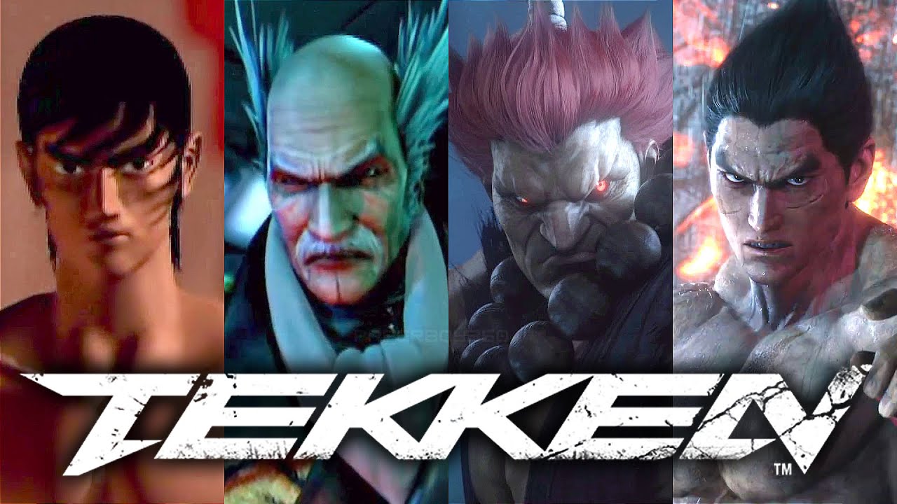 ALL TEKKEN CINEMATIC INTROS (Tekken 1 to Tekken 8) | Home Edition - YouTube