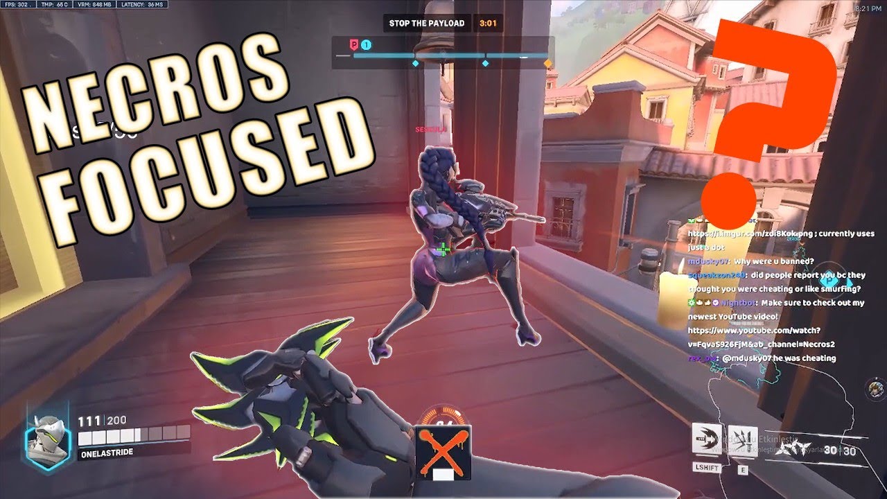 Necros stay focused the Windowmaker in overwatch 2, twitch streamer ...