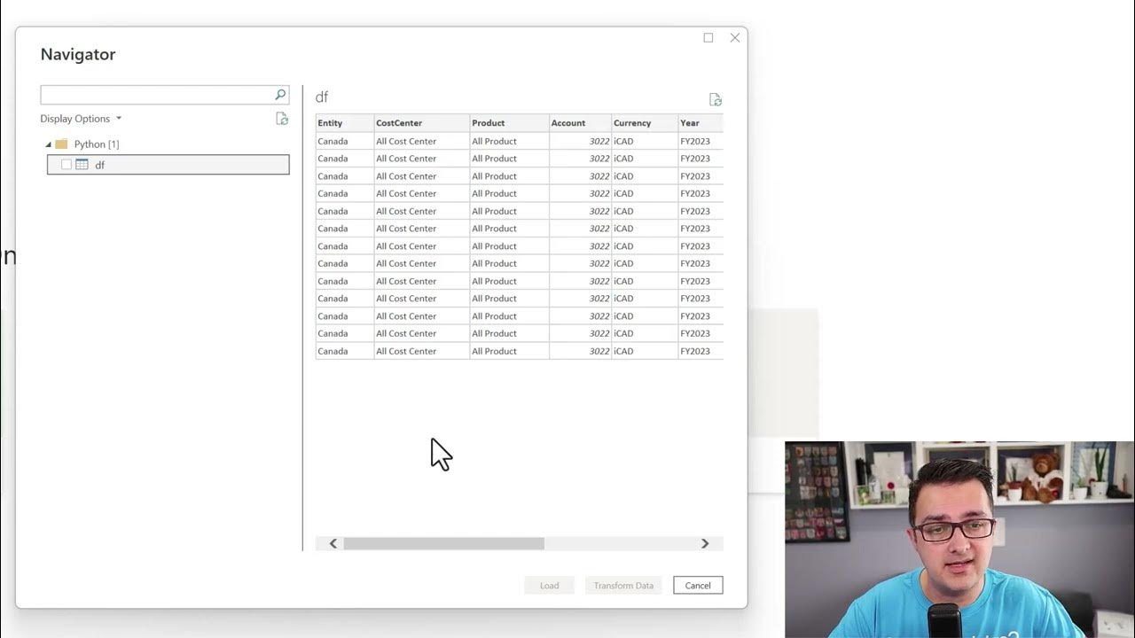 Flow data from TM1/Planning Analytics to Power BI in less than 10 lines ...