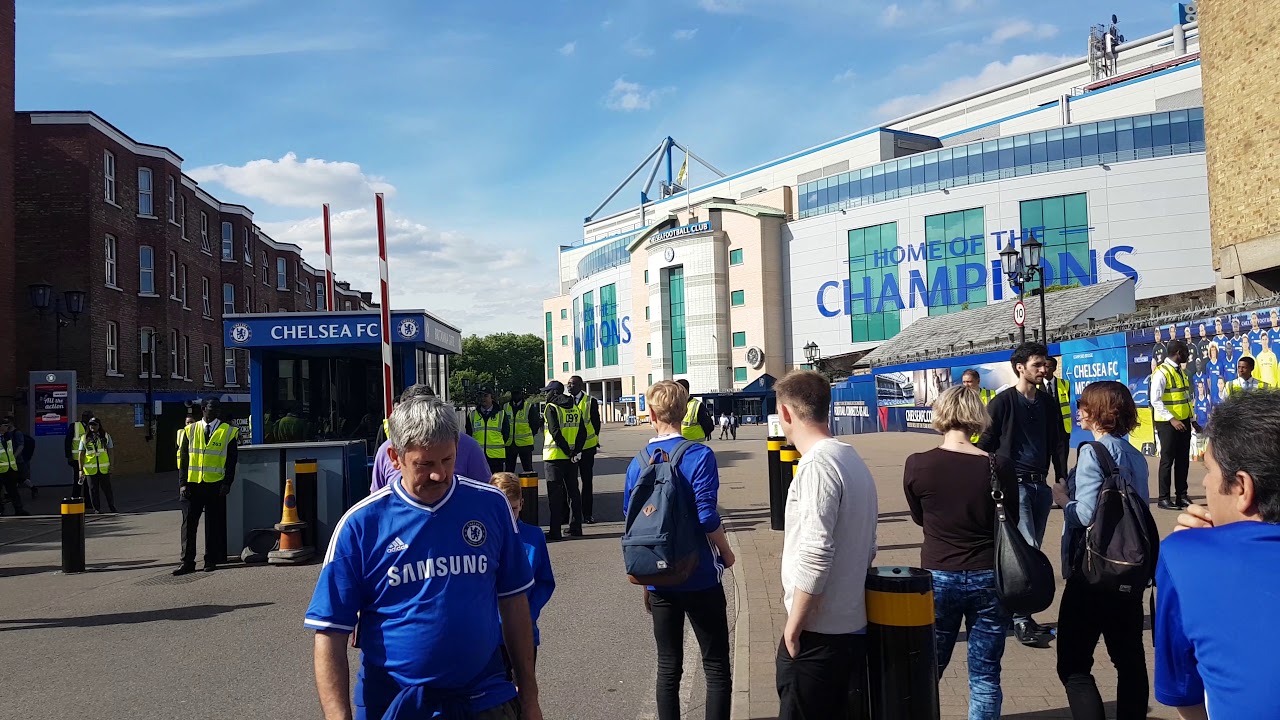 Chelsea FC Stadium entrance - YouTube