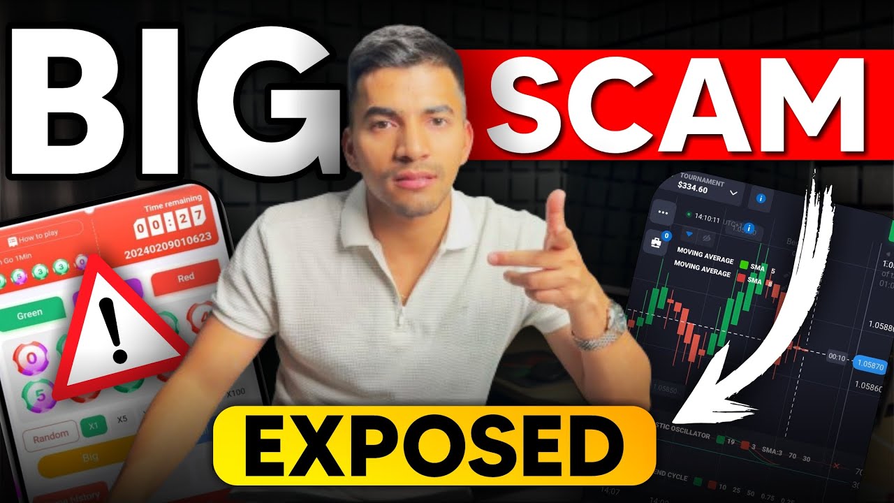This is not Trading this is scam - Exposed: The Truth About Color and Binary Trading - YouTube