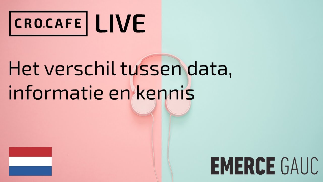 Het verschil tussen data, informatie en kennis - YouTube