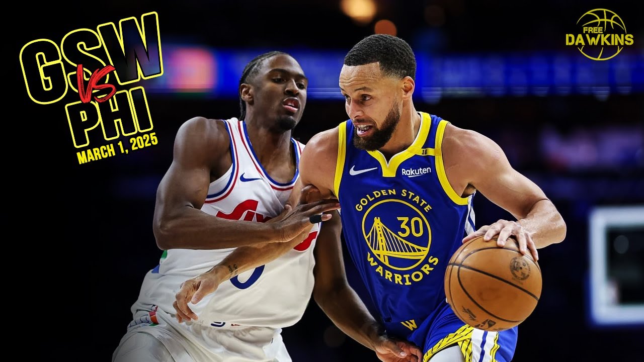 Golden State Warriors Full Team Highlights vs 76ers | March 1, 2025 ...