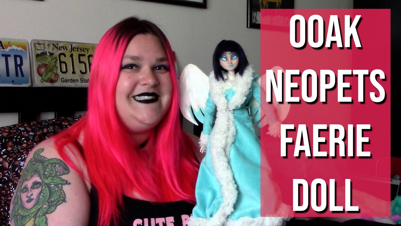 OOAK Neopets Taelia Snow Faerie Custom Doll by ReCreativeCustoms ...