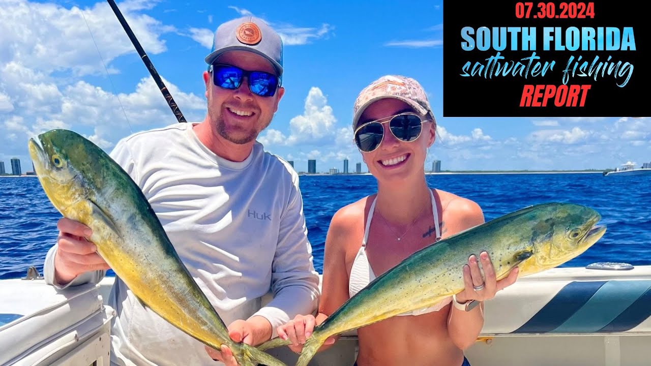 SOUTH FLORIDA SALTWATER FISHING REPORT (07/30/2024) - YouTube