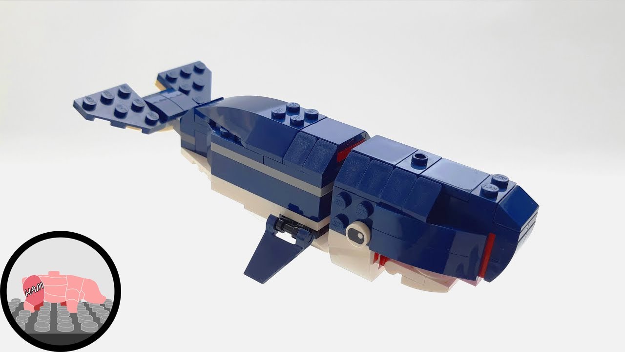 Build a LEGO Whale (31088 Alternative Build) - YouTube