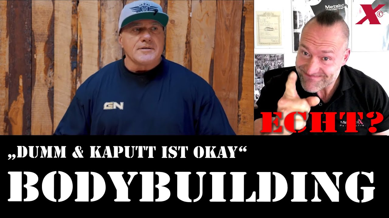 Heiko Kallbach - Bodybuilding Dumm & kaputt ist vollkommen okay - YouTube