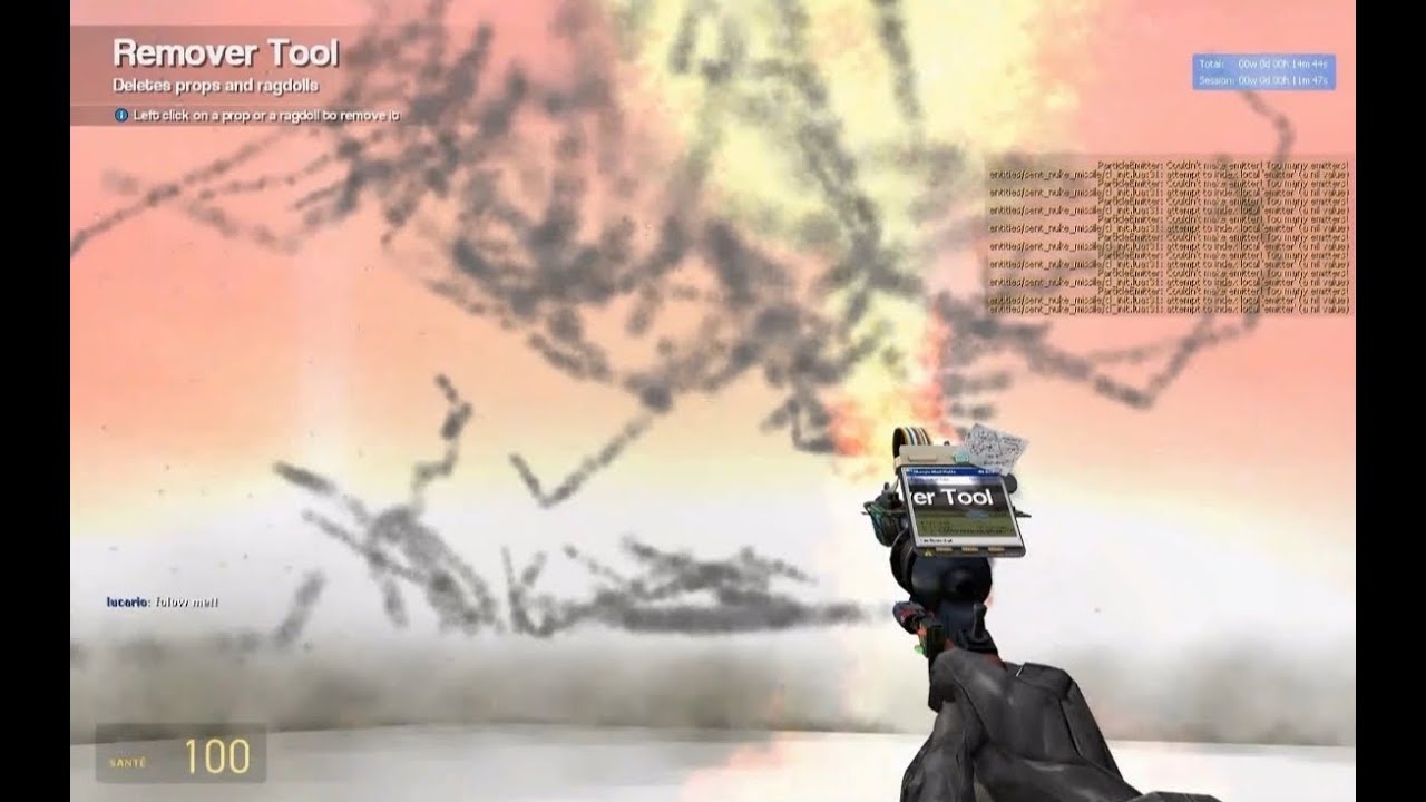 Cheats Minge and crash servers in Gmod ☢(2) - YouTube