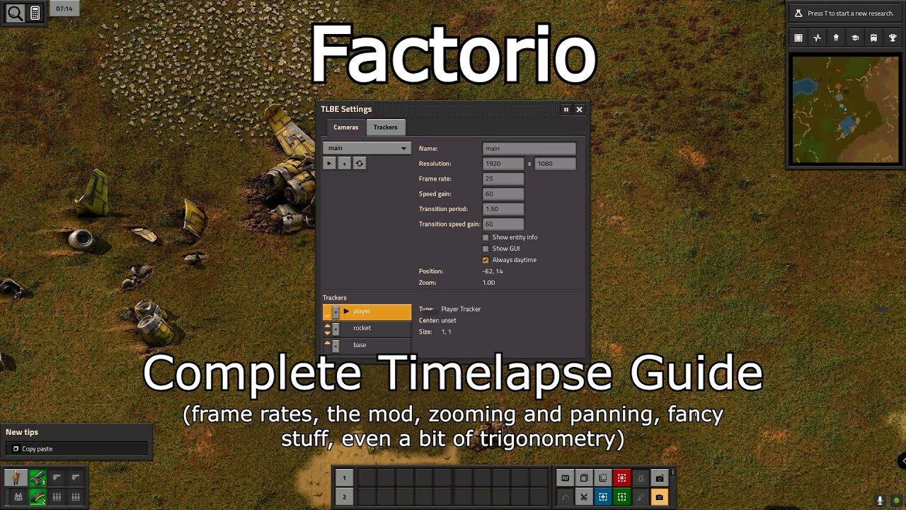 Factorio - Complete Timelapse Guide - YouTube