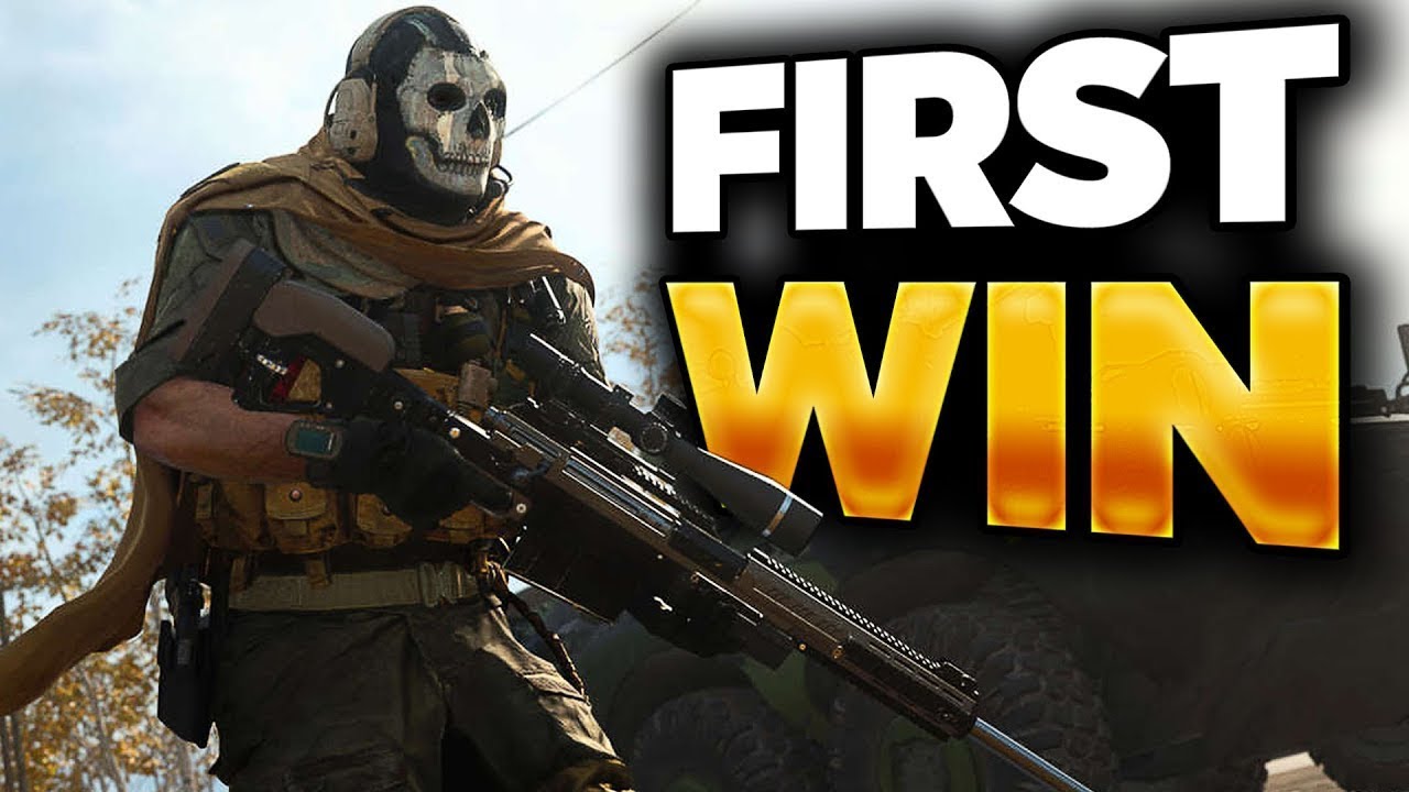 MY FIRST WARZONE WIN! (20 Bomb?!?) - YouTube