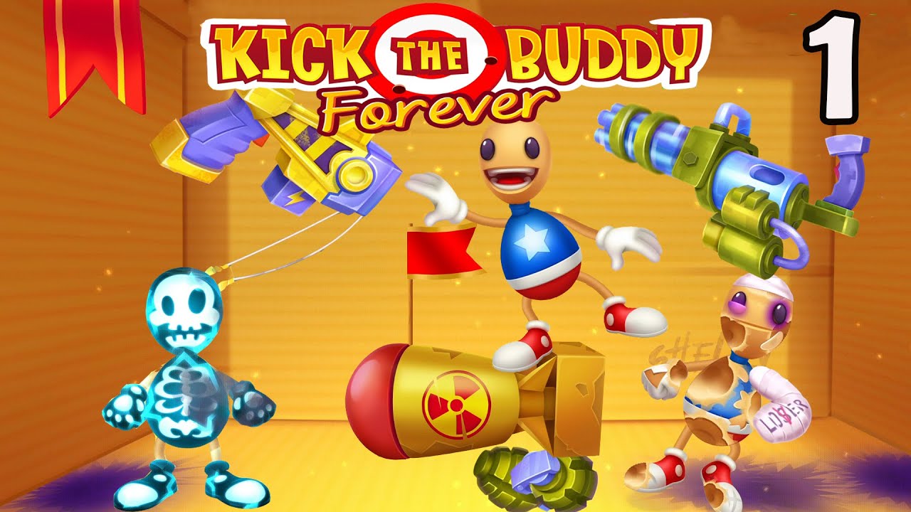 Kick The Buddy : Forever - Gameplay Part 1 (FHD) Full Screen - YouTube