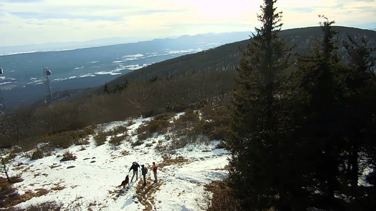 Elliot Knob Va. hike 1-31-16 - YouTube