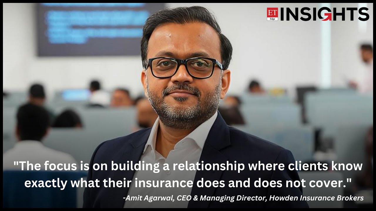 Amit Agarwal, CEO & Managing Director, Howden Insurance Brokers - YouTube