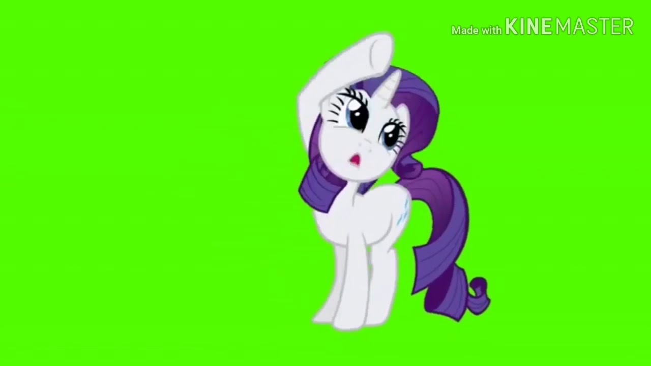 My little pony greenscreen - YouTube