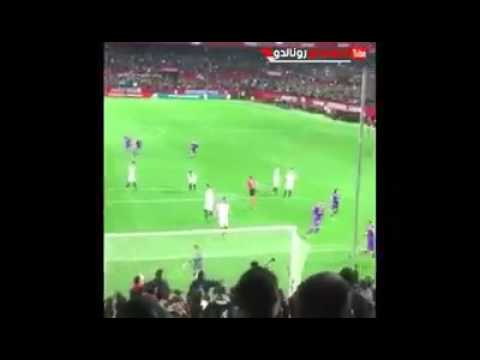 Sevilla Fans Cursing Ramos After Panenka Goal