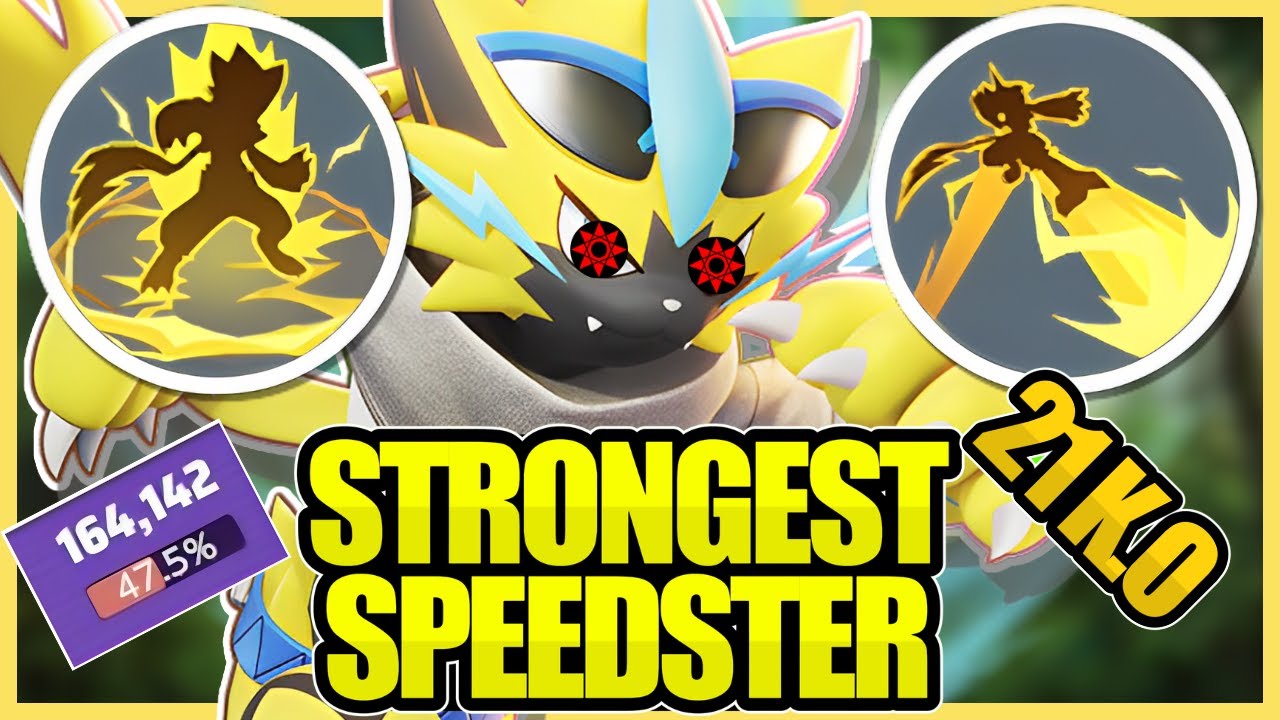 Strongest Speedster is real when using Zeraora | 21 K.O | 160 k Damage ...