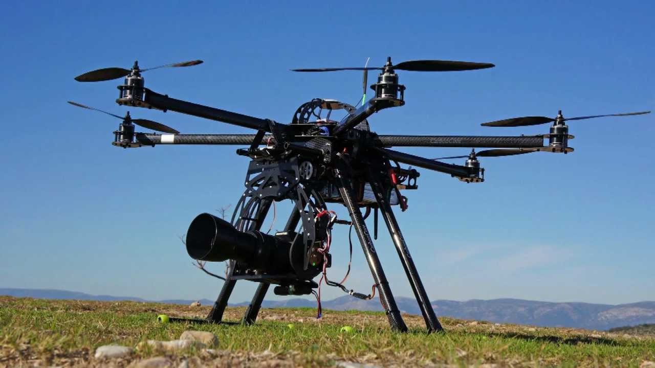 Carboncore H6 950 Hexacopter by Giatrakos.gr Hexateam - YouTube