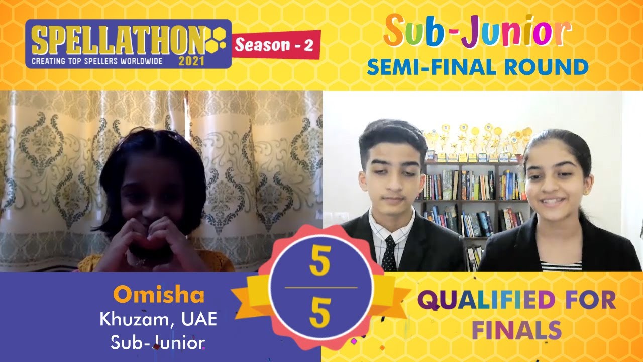 SPELLATHON 2021 SEASON 2- HIGHLIGHTS OF OUR TOP SPELLERS - YouTube