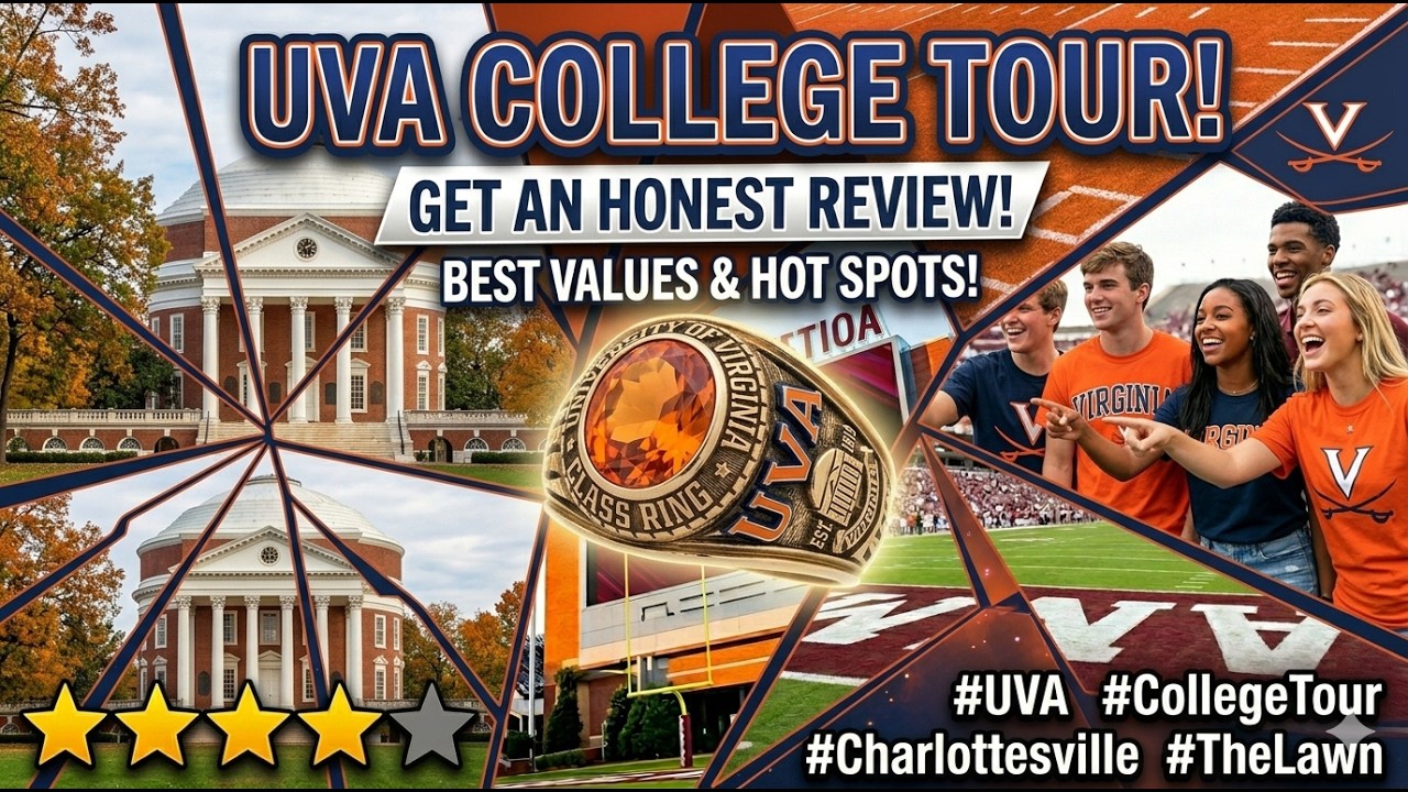 University of Virginia. Quick tour of UVA in Charlottesville. - YouTube