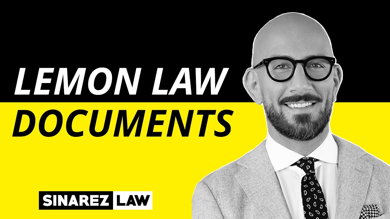 Document Collection in Your Lemon Law Case - YouTube