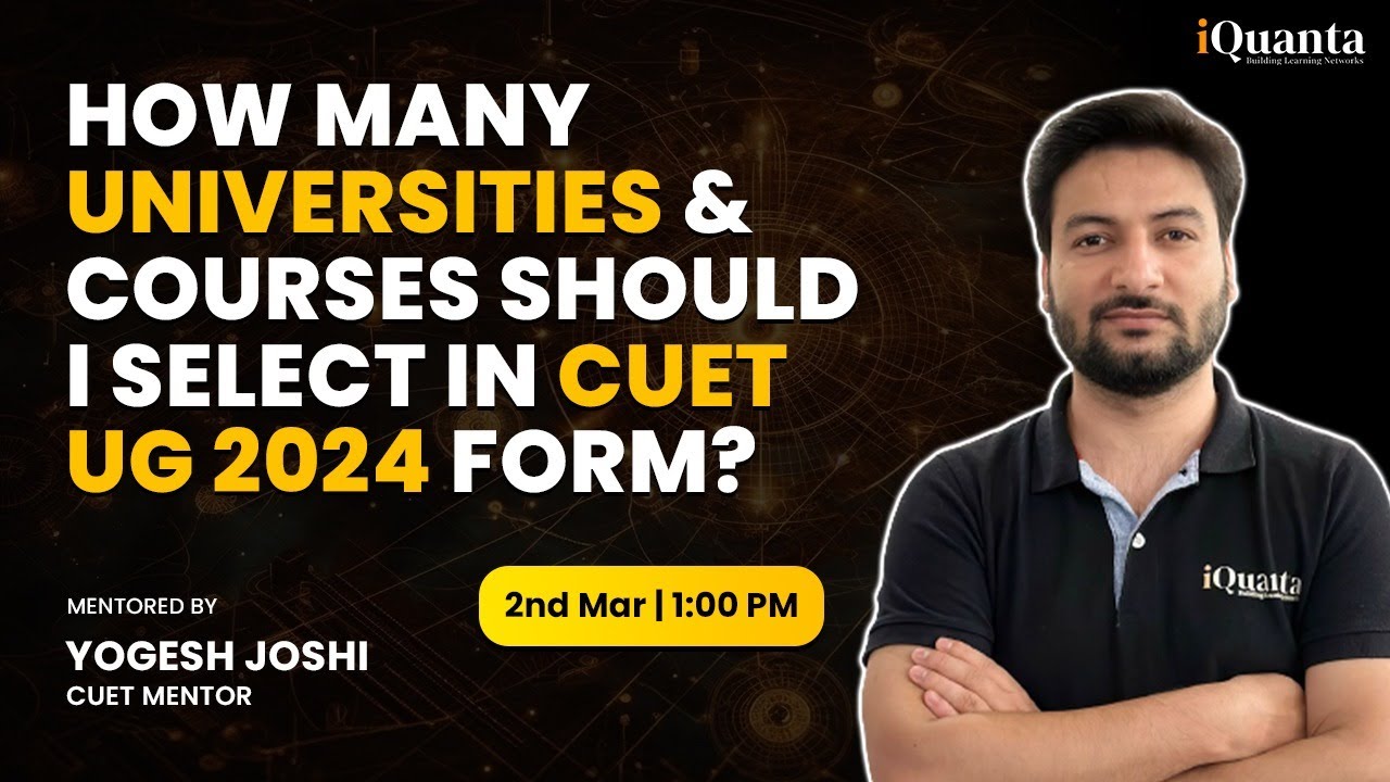 CUET UG 2024 Application Form | Can we select multiple courses and ...