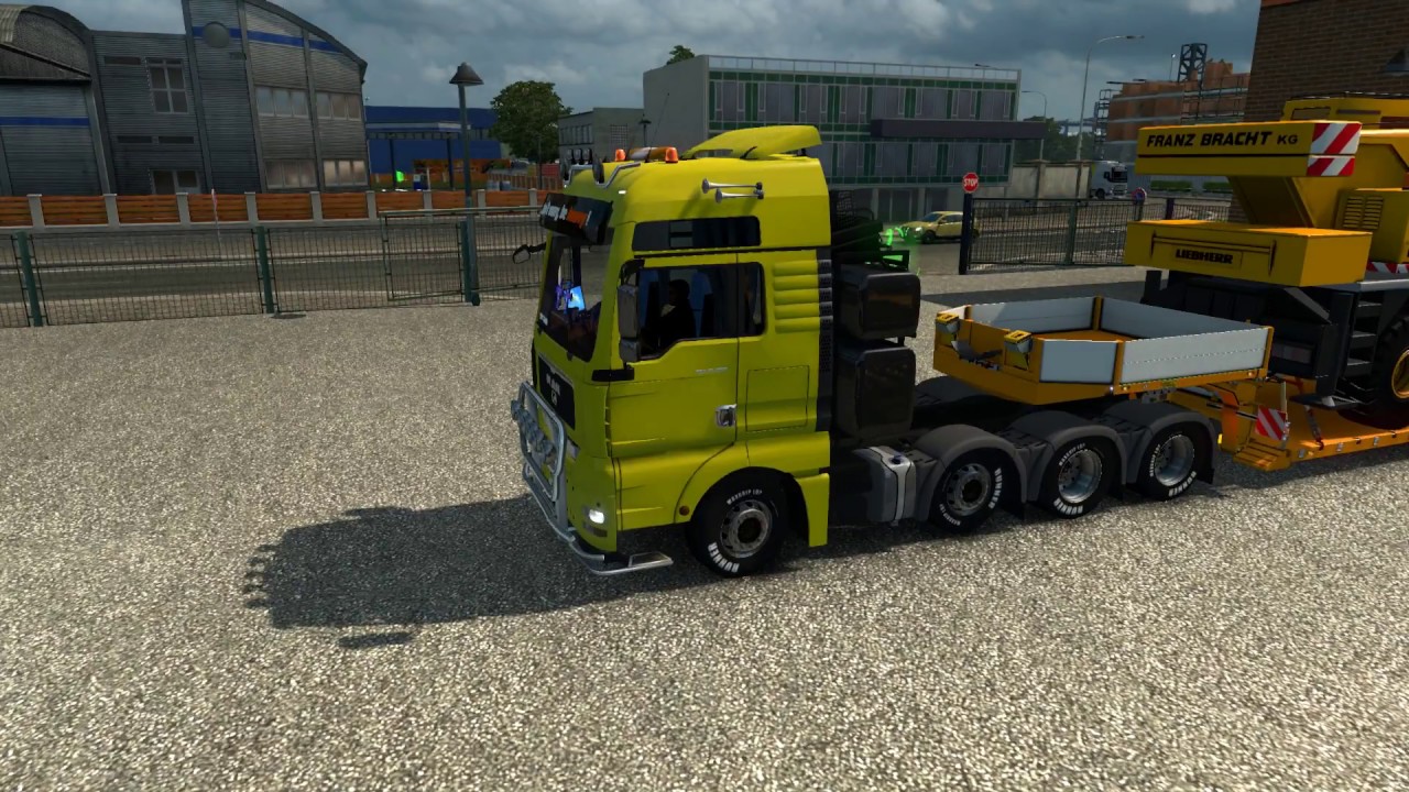 ETS2 – new pro mods – HEAVY TRANSPORT part 1! - YouTube