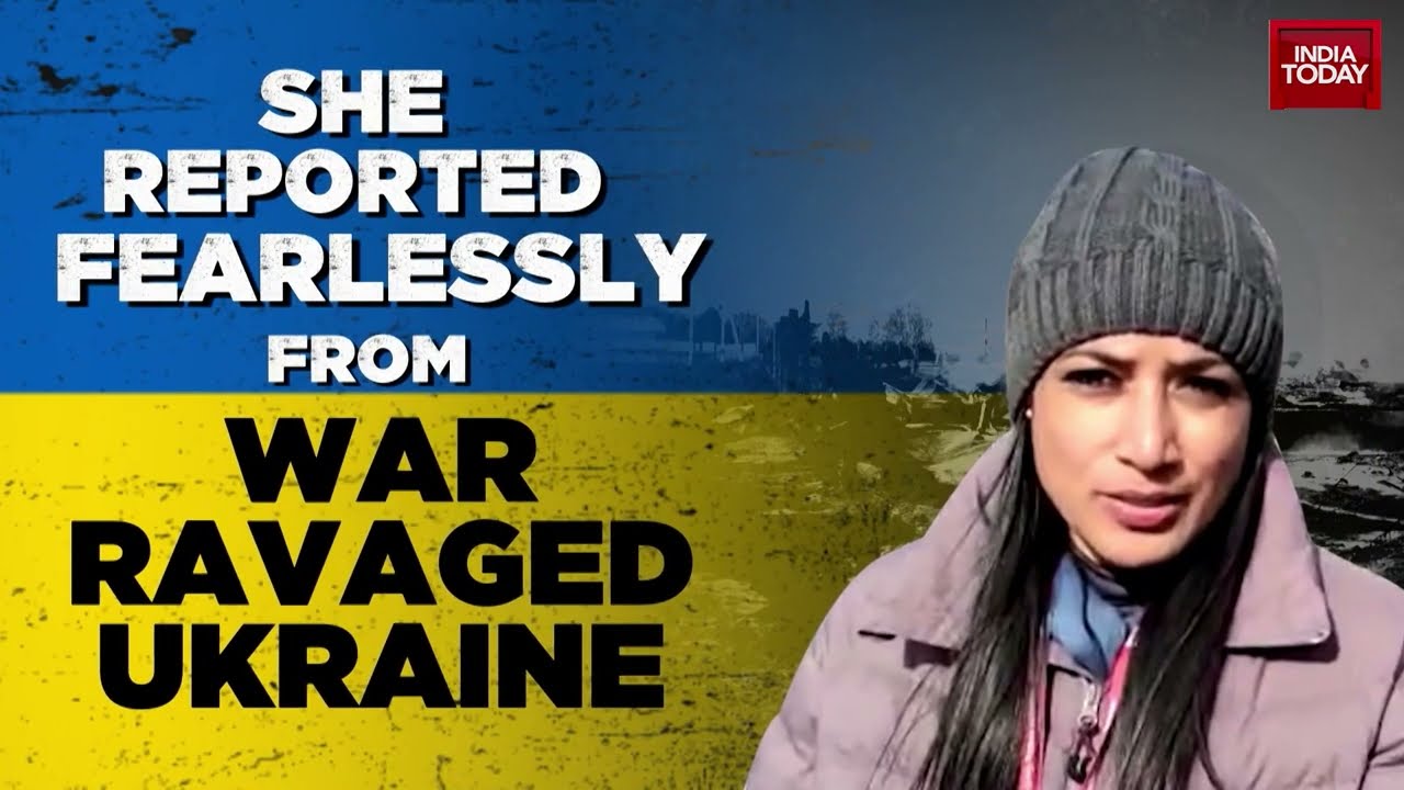 Geeta Mohan Reports From The Warzone | Russia-Ukraine War | World Today ...