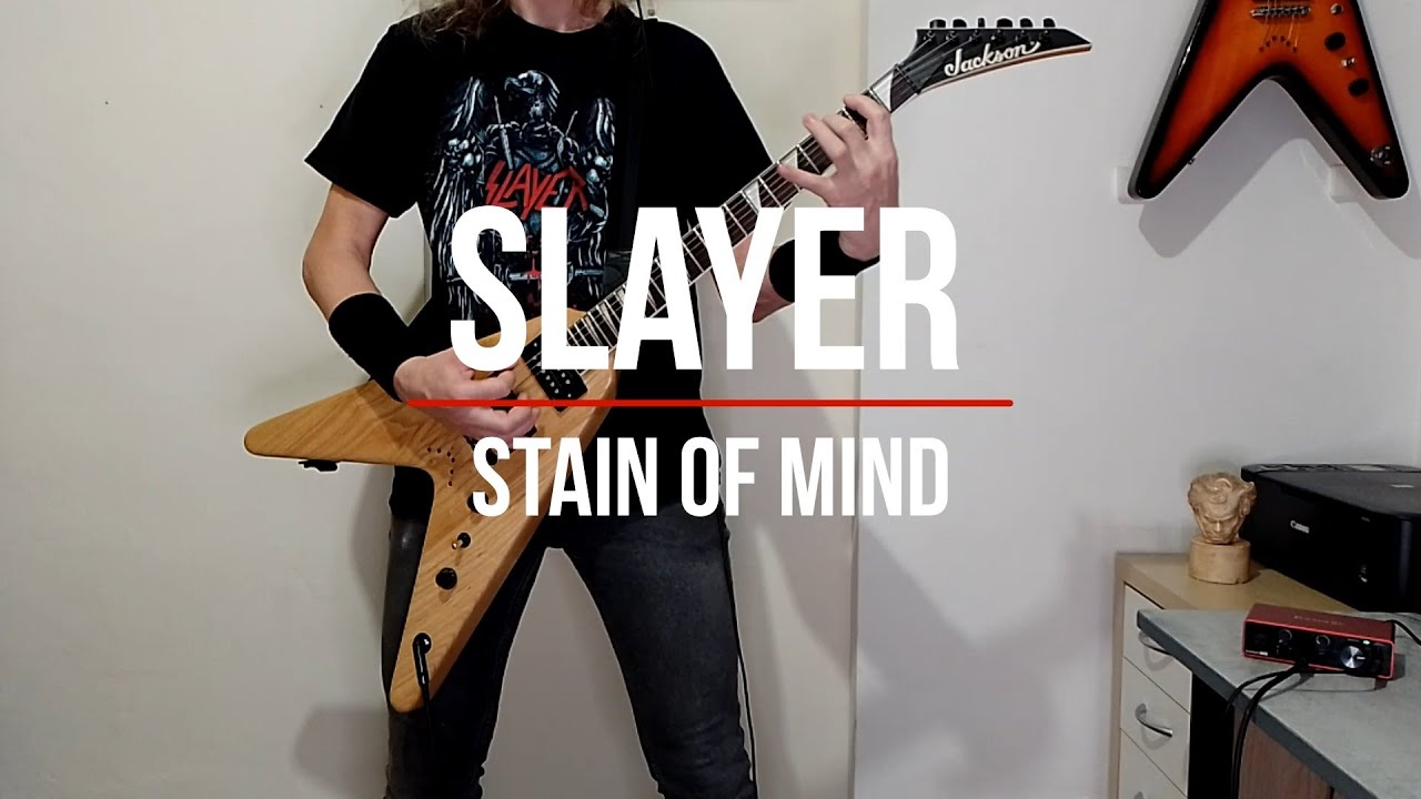Slayer - Stain Of Mind (Rhythm Guitar Cover) - YouTube