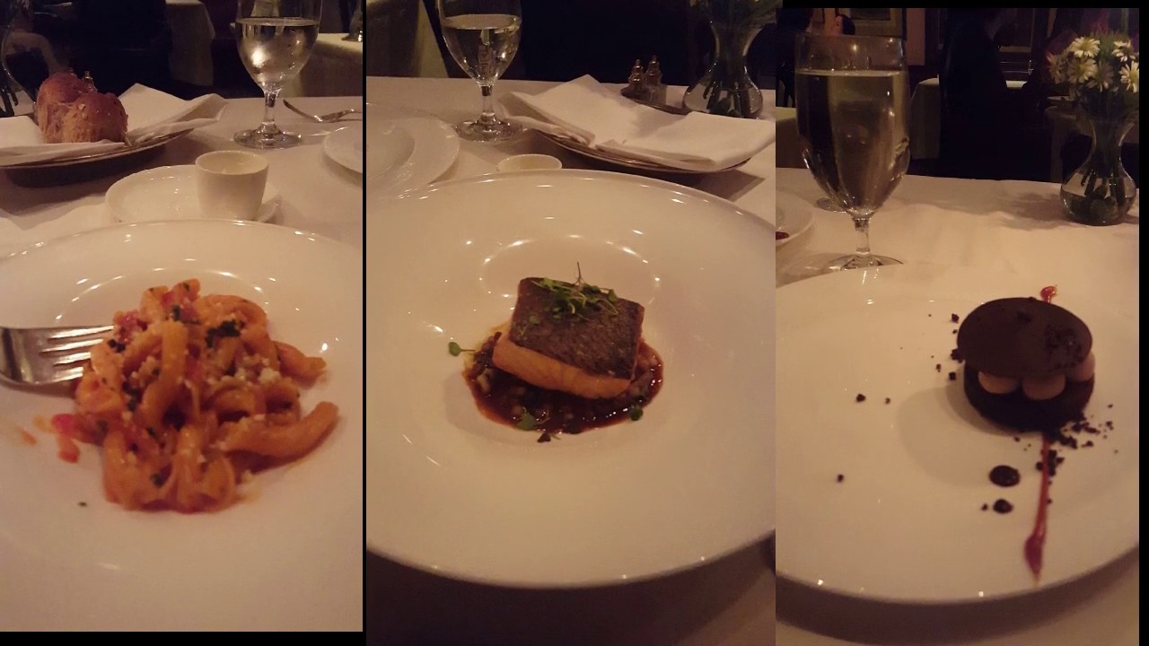 DC Restaurant Week Dinner at 1789 - YouTube