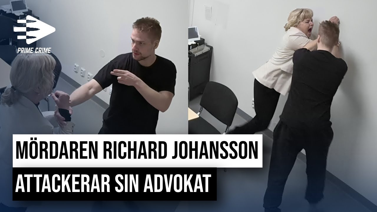 MÖRDAREN RICHARD JOHANSSON ATTACKERAR SIN ADVOKAT | HELA RÄTTEGÅNGEN - YouTube