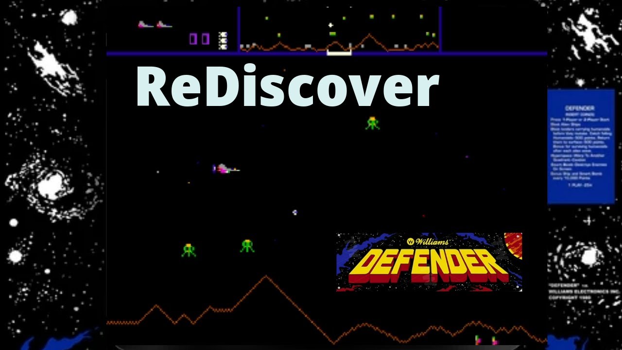 Williams arcade Defender - YouTube