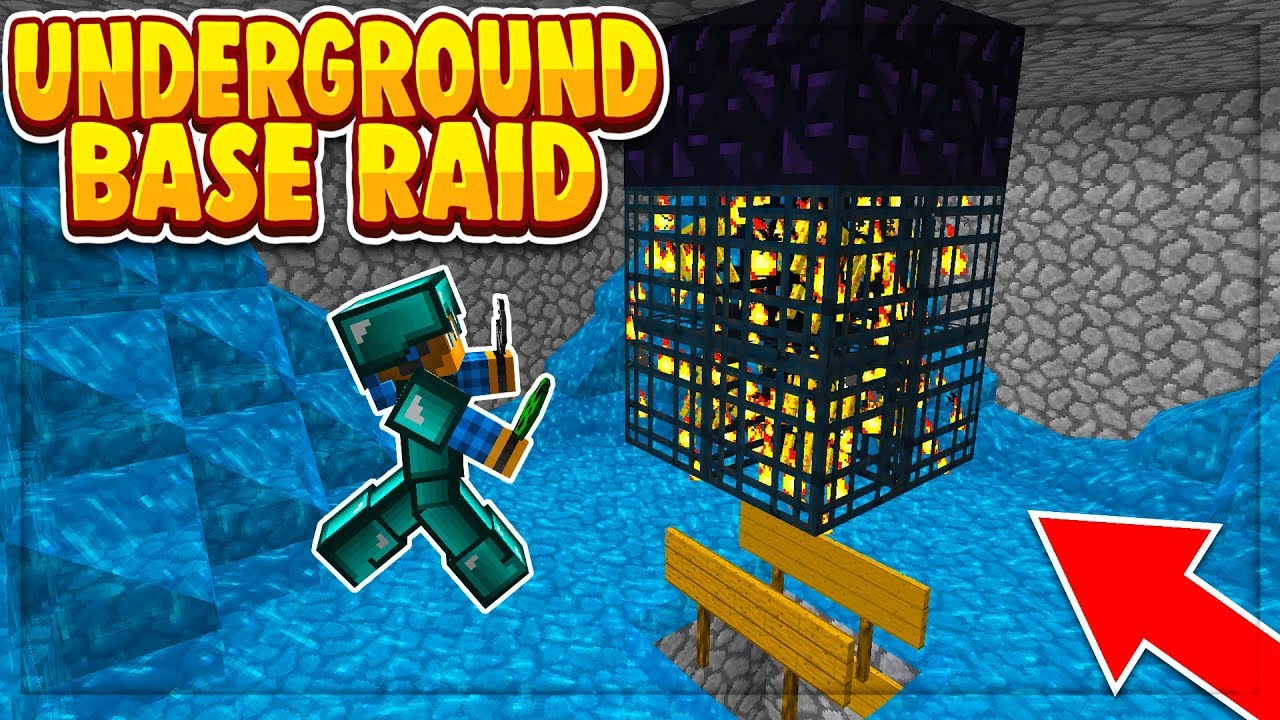 RAIDING A SUPER RICH UNDERGROUND BASE! | Minecraft Factions | VanityMC ...