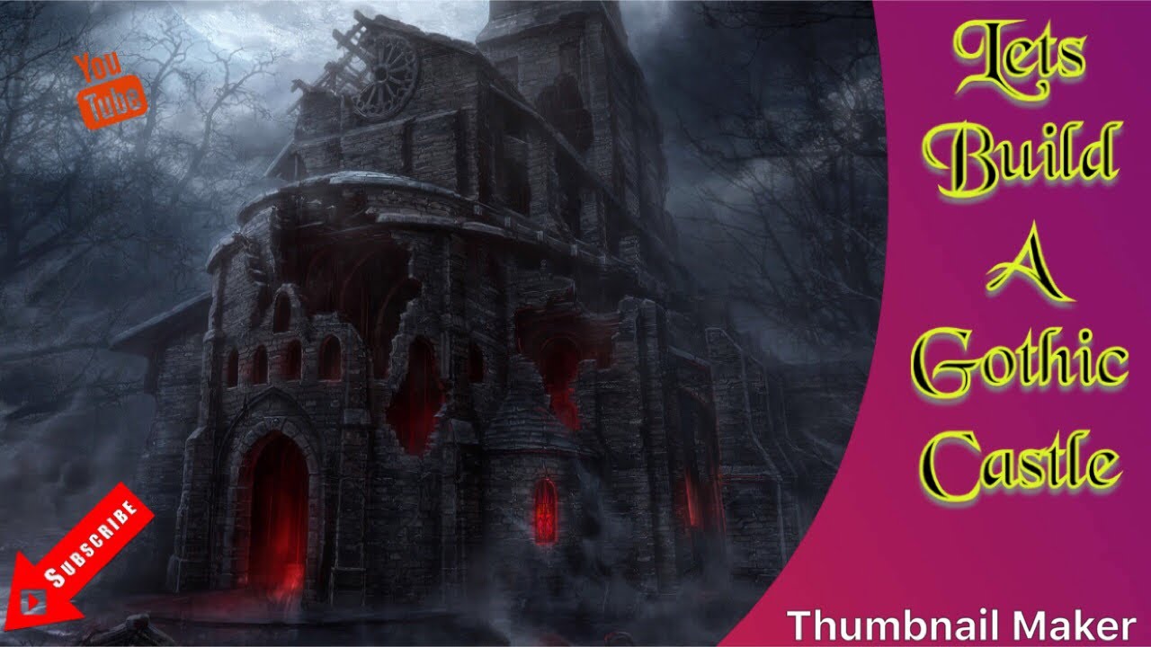 Lets Build A Gothic Castle part 11 - YouTube