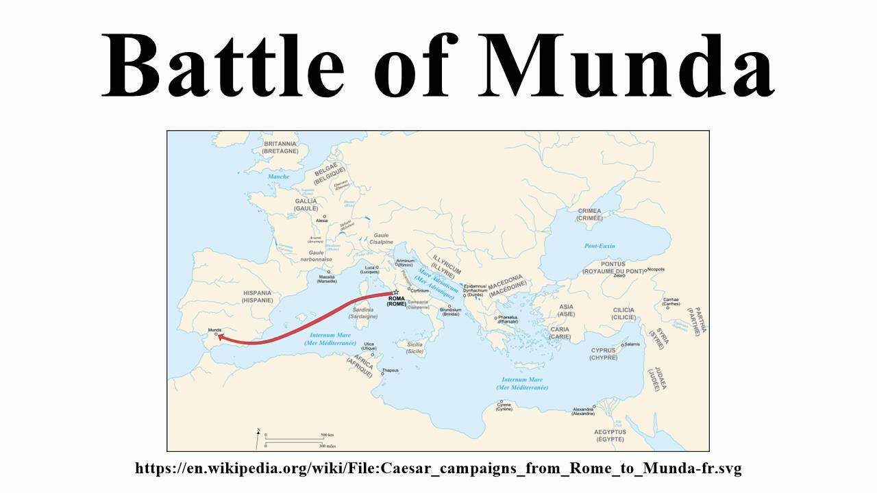 Battle of Munda - YouTube