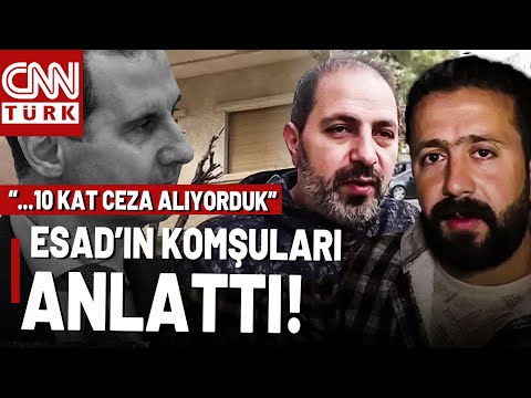 Beşar Esad'ın Komşuları Anlatıyor! İşte Esad'ın \