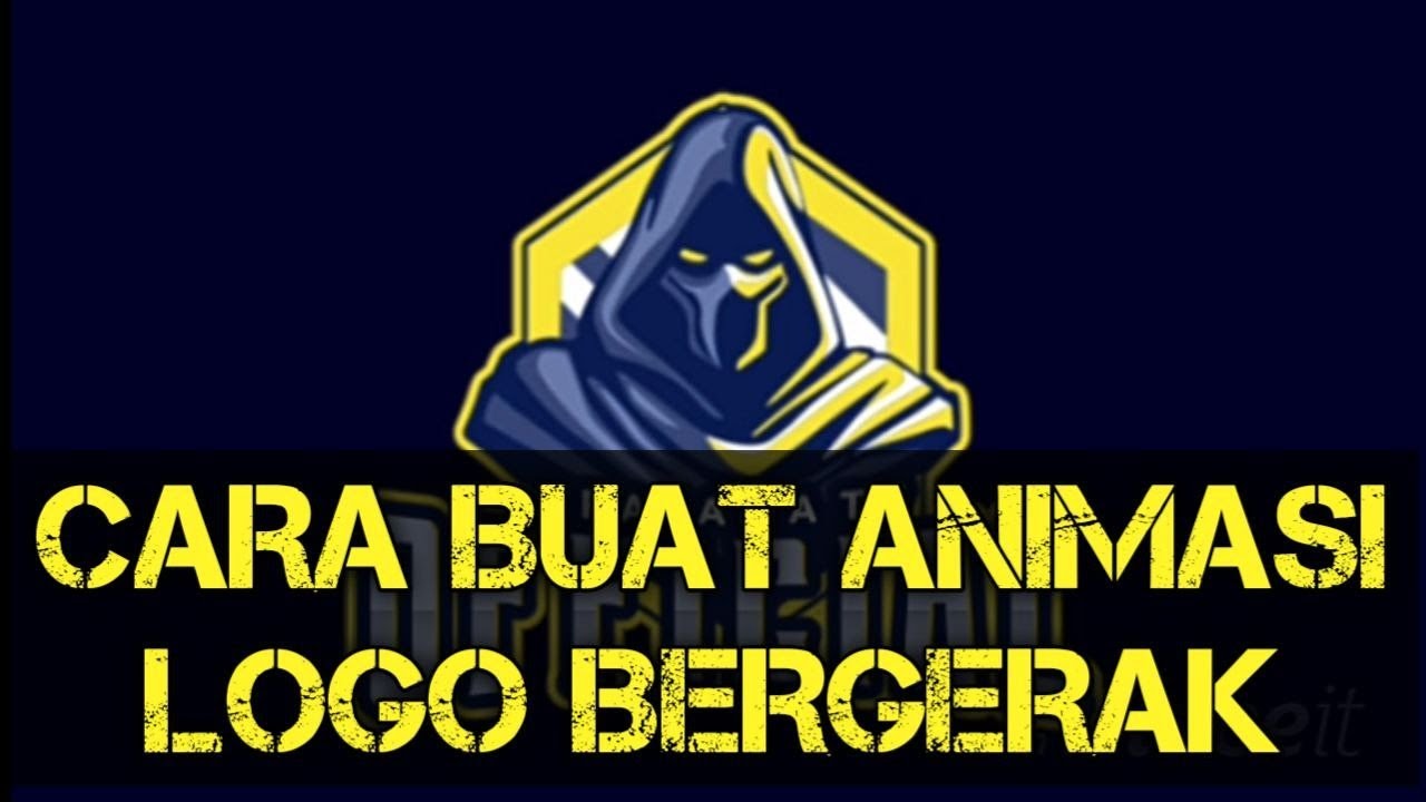 Cara Buat Animasi Logo Bergerak - YouTube