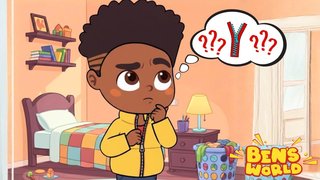 Ben’s World: Zip It Up! 👕🧥 Fun Zipper Song + More Learning Songs for ...