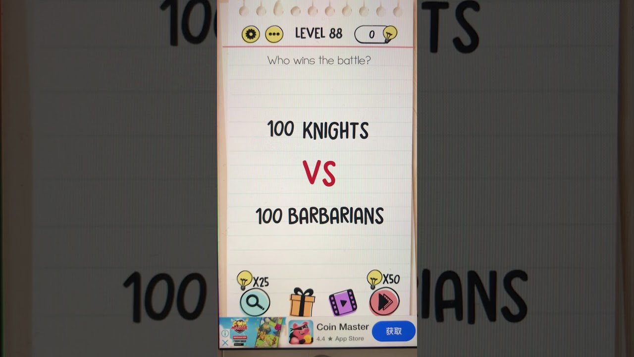 Brain Test Level 88 Who wins the battle - YouTube