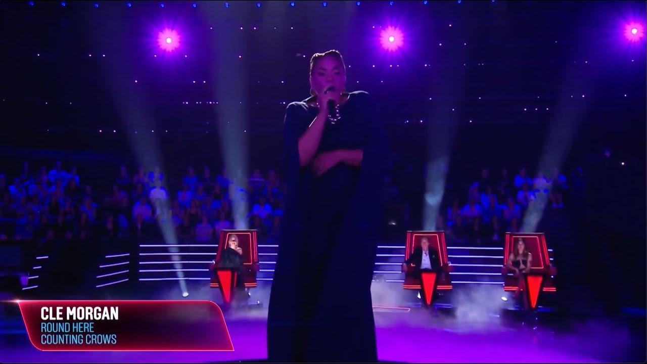 Counting Crows "Round Here" Cle Morgan on The Voice Australia ...