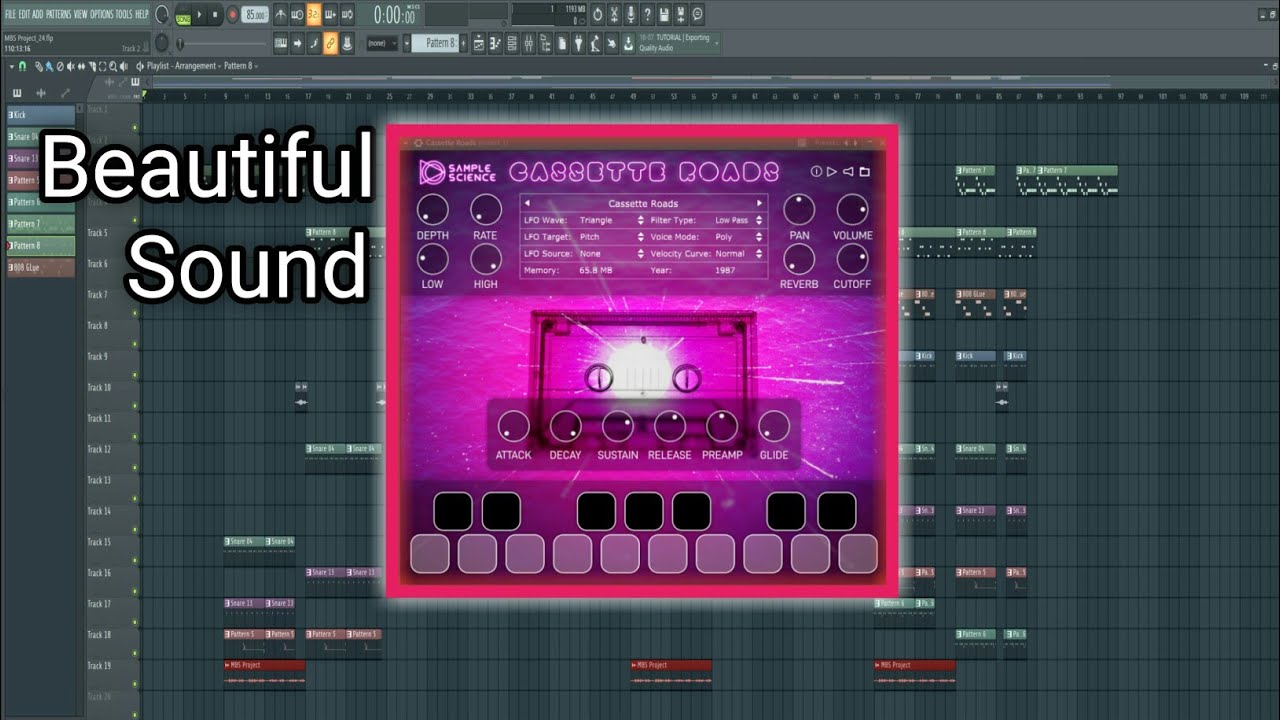 Free VST Plugin Cassette Roads By Sample Science - YouTube