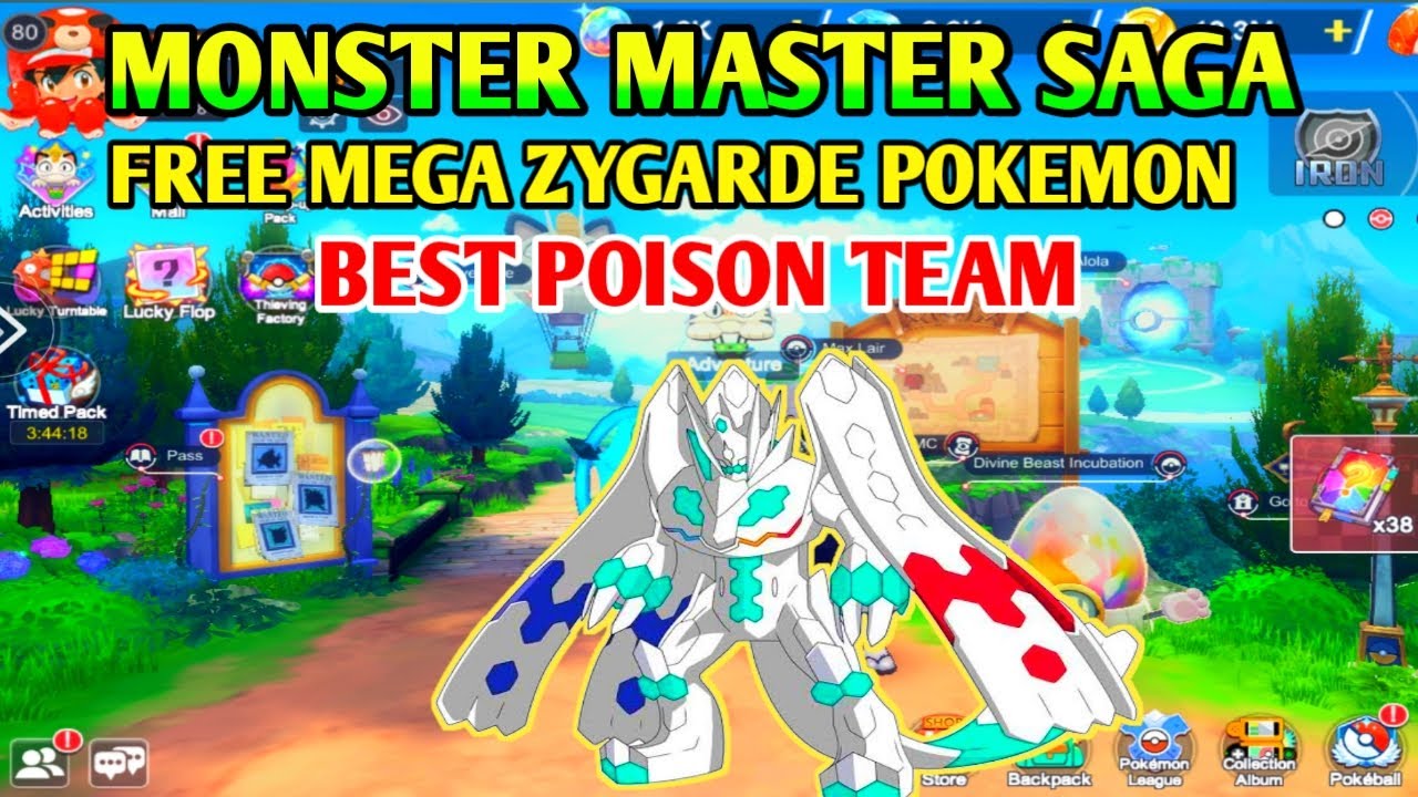 Best Poison Team | Mega Zygarde Pokemon | Pokeveres world | Monster ...