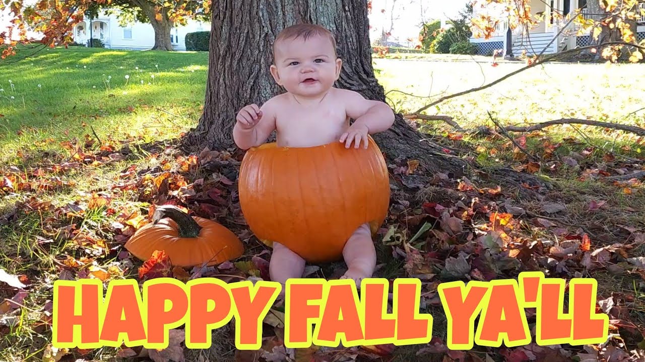 BABY BEVAN'S FIRST FALL SEASON 🍁🍂 - YouTube