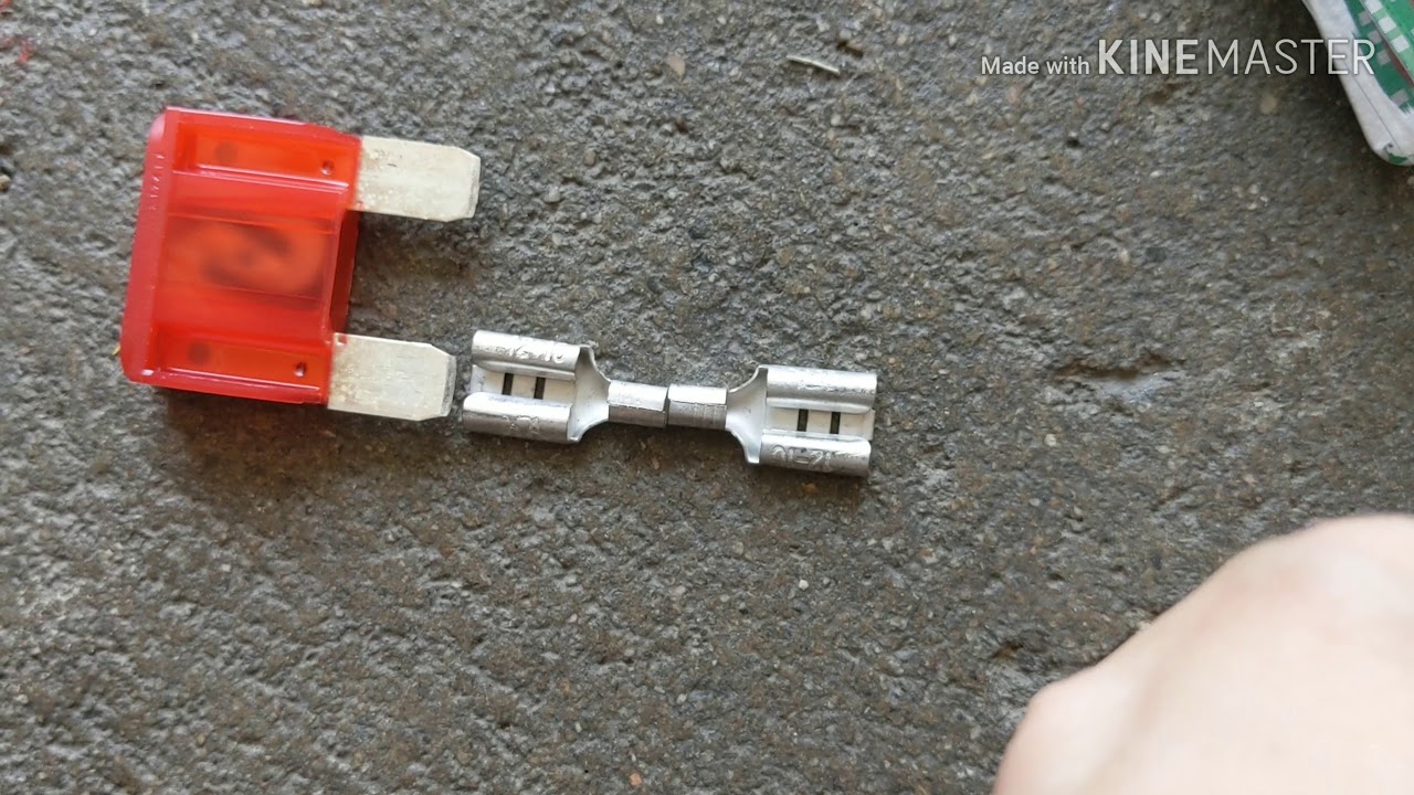 Datsun 280Z Maxi Fuse Conversion. Say goodbye to Fusible links - YouTube