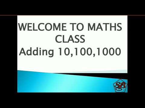 Addition | Adding 10,100,1000 | Mental Calculation - YouTube