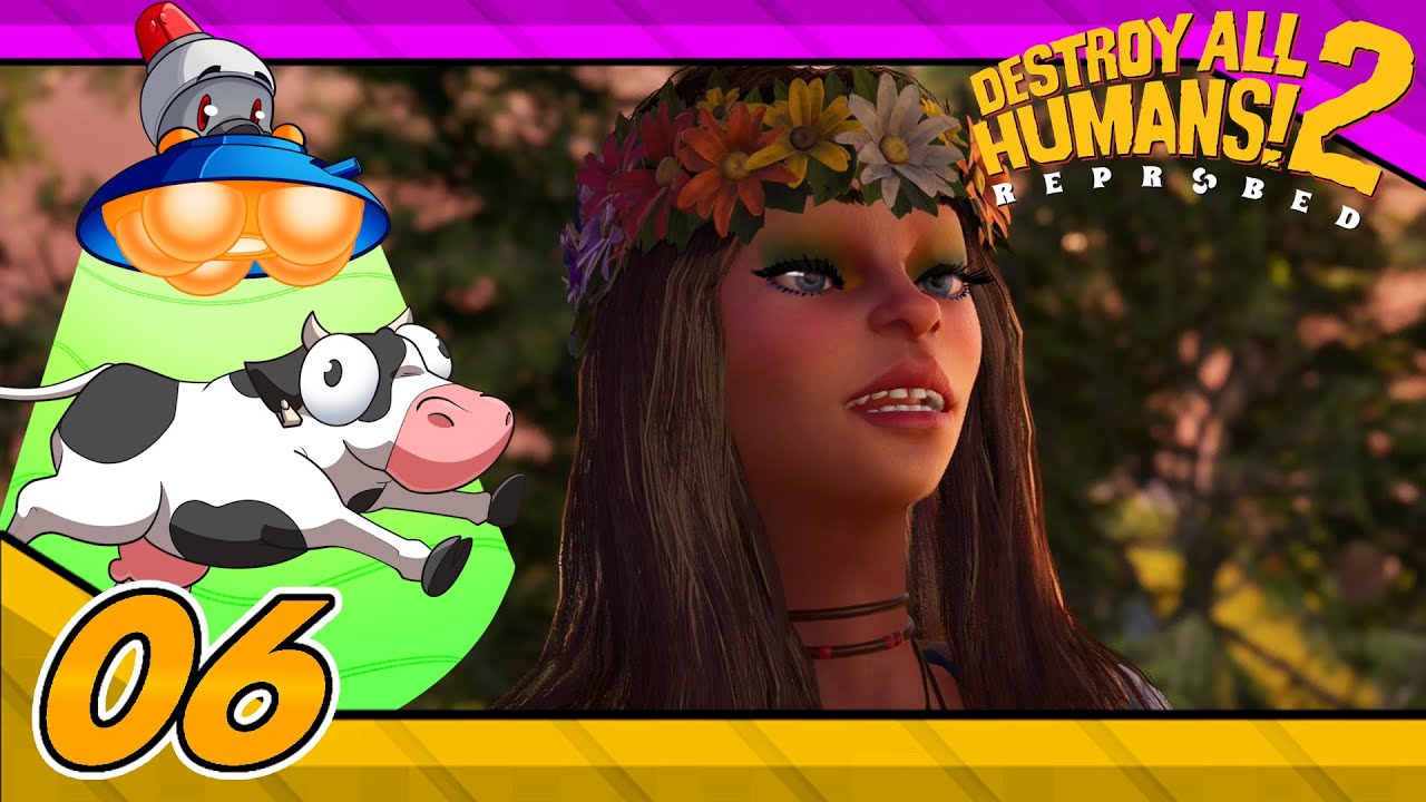 Destroy All Humans! 2: Reprobed #6- Follow Arkvoodle! - YouTube